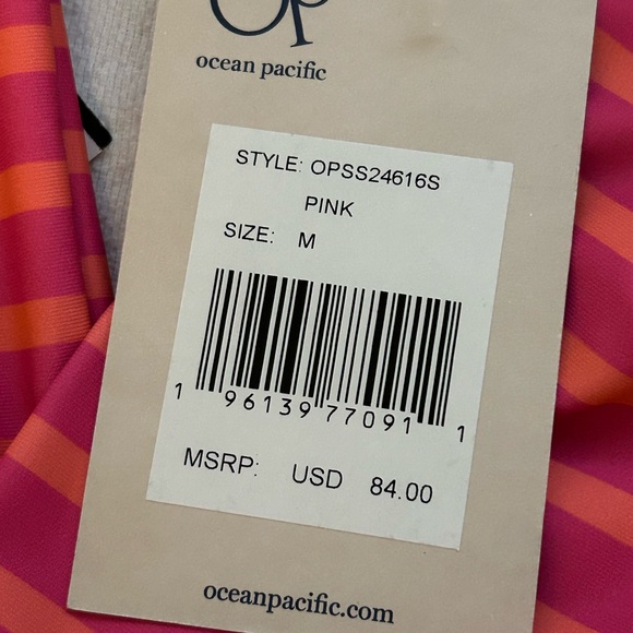 OP | Swim | Op Ocean Pacific Womens 2 Piece Rash Guard Bottom Swimsuit ...